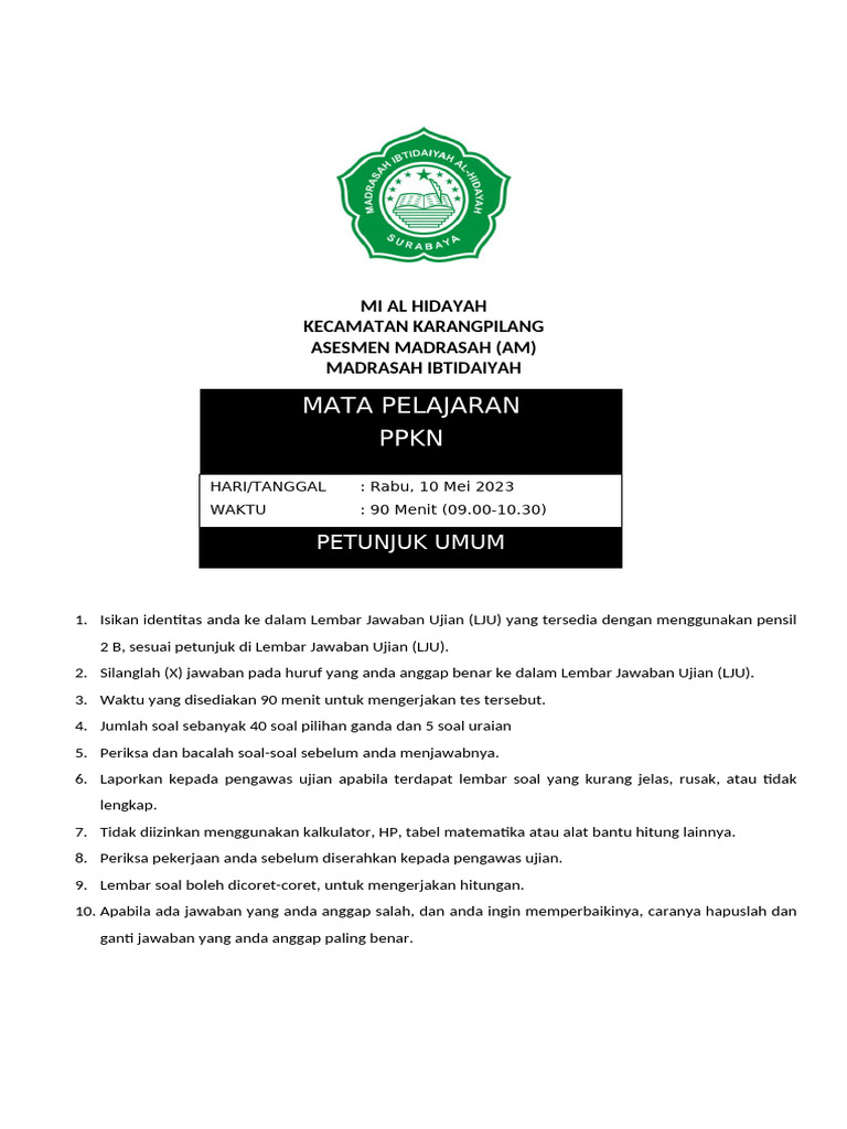 PKN Um Tapel 2022-2023 | PDF