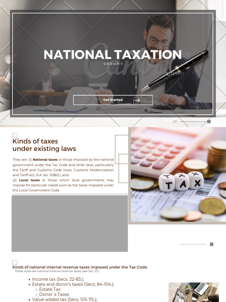 National Taxation | PDF | Taxes | Income Tax