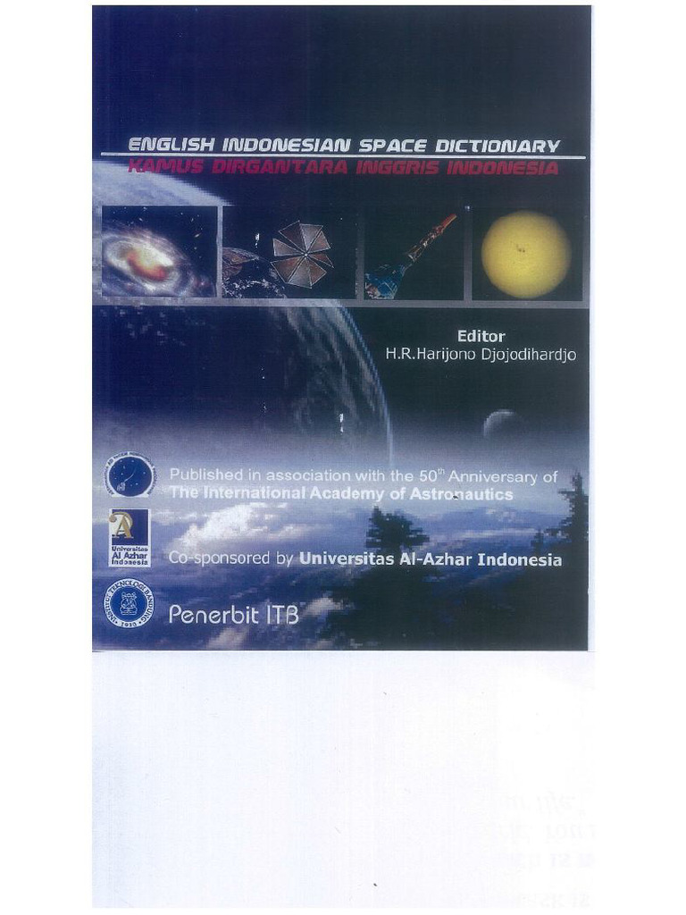 English Indonesian Space Dictionary 3 | PDF