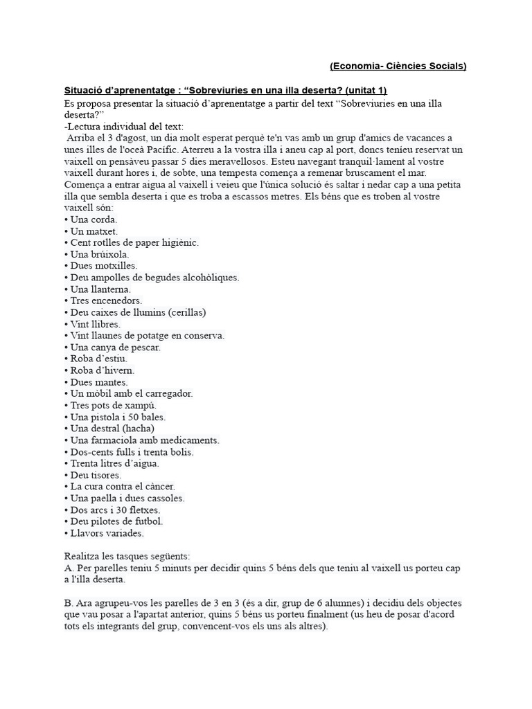 SdA - Illa Deserta | PDF