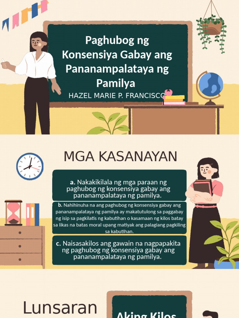 Paghubog NG Konsensiya Gabay Ang Pananampalataya NG Pamilya | PDF