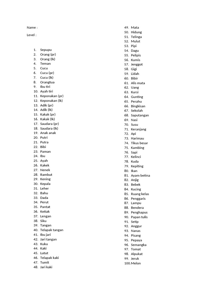 Vocab Basic 3 | PDF | Science & Mathematics