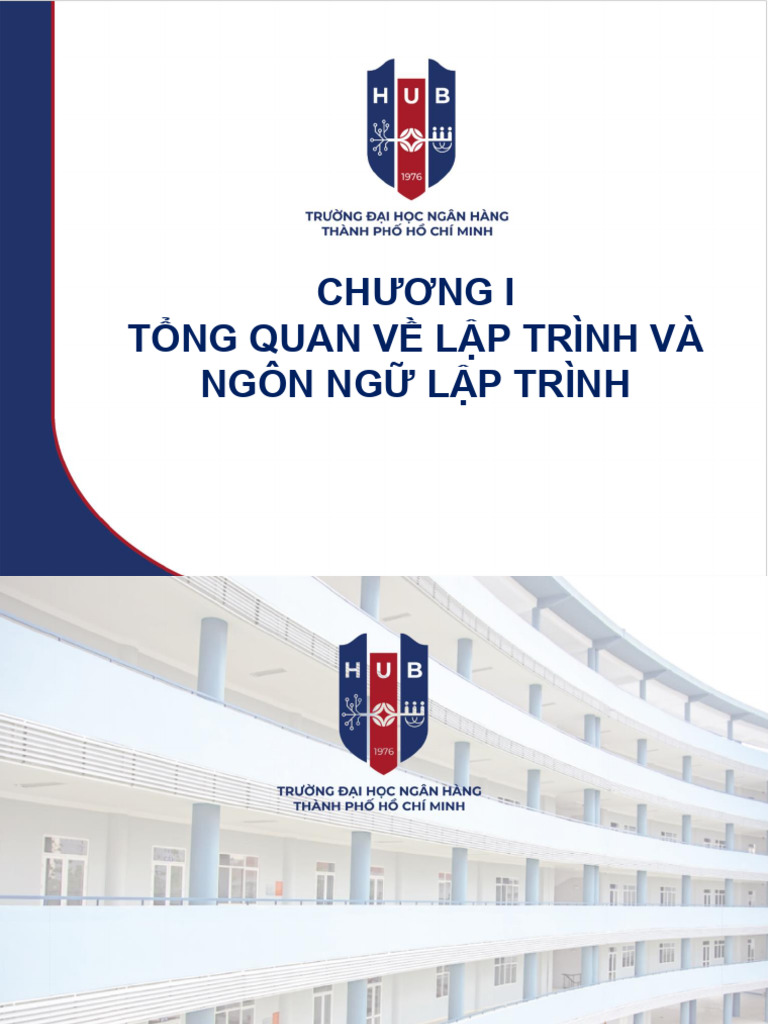 C01-Tong Quan Ve Lap Trinh Va Ngon Ngu Lap Trinh - 2024-Đã G P | PDF