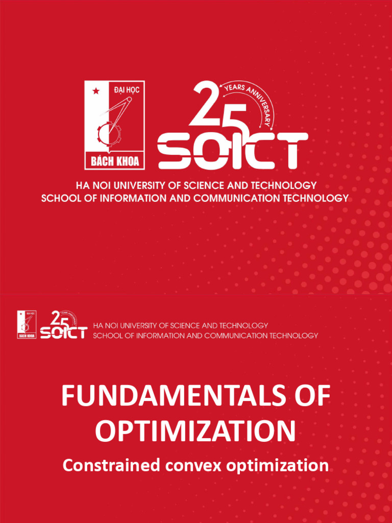 Chapter 4 Constrained Convex Optimization Pdf Mathematical Relations Algorithms