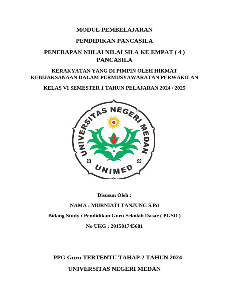 Modul Pembelajaran | PDF