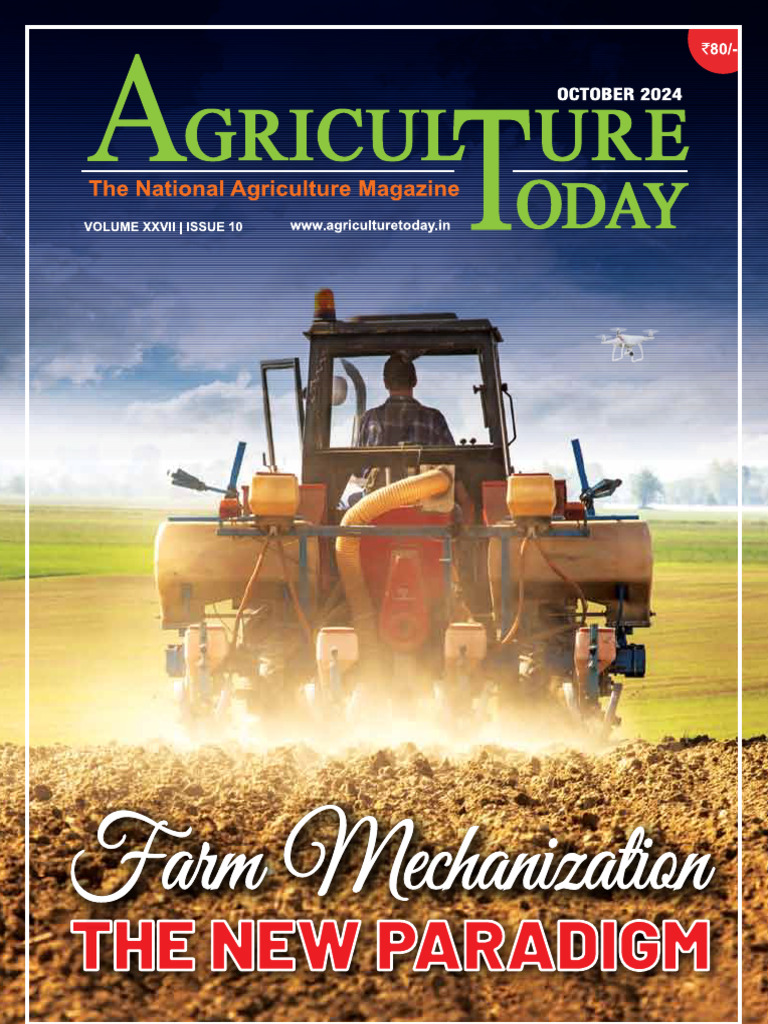 Agriculture Today OCT 2024 | PDF | Agriculture | Agricultural Machinery