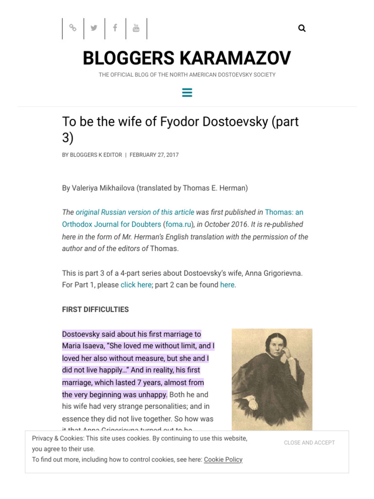 Life With Fyodor - News - The Harvard Crimson | PDF | The Brothers ...