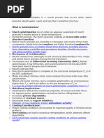 Dextrinisation | PDF | Starch | Foods