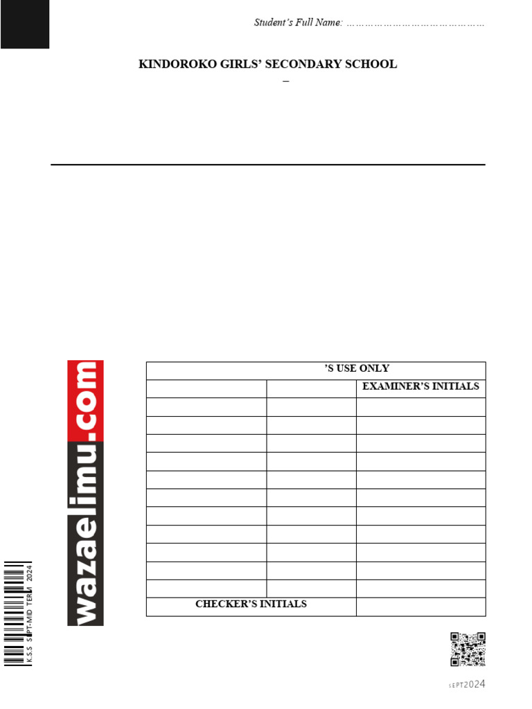 Geo f1 Sept Mid Term 2024 | PDF | Equator | Contour Line