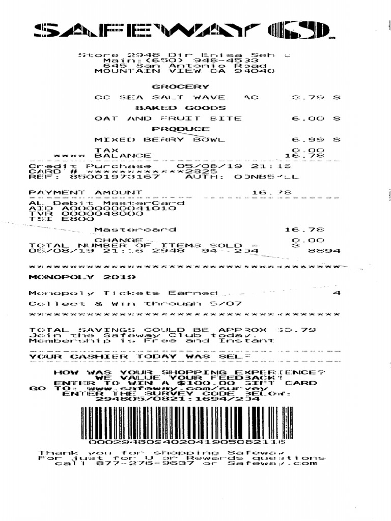 In Voice Reciept 23 | PDF