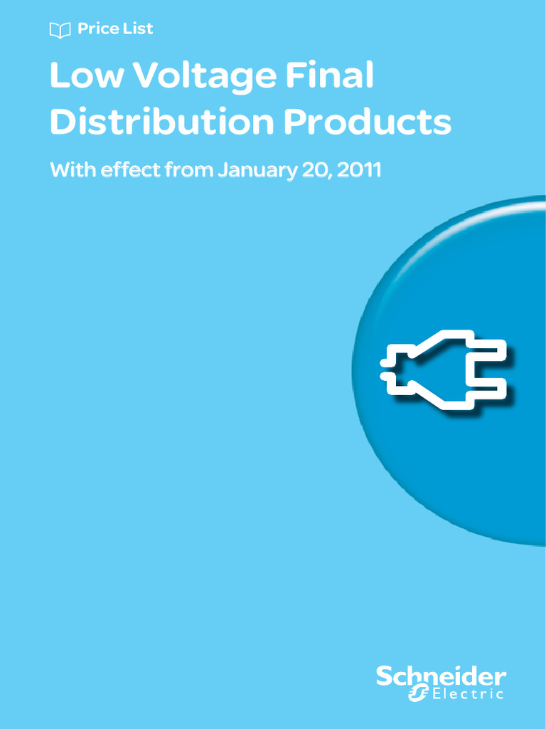 Modular Circuit Breakers Price List 2021 | PDF | Power Engineering ...