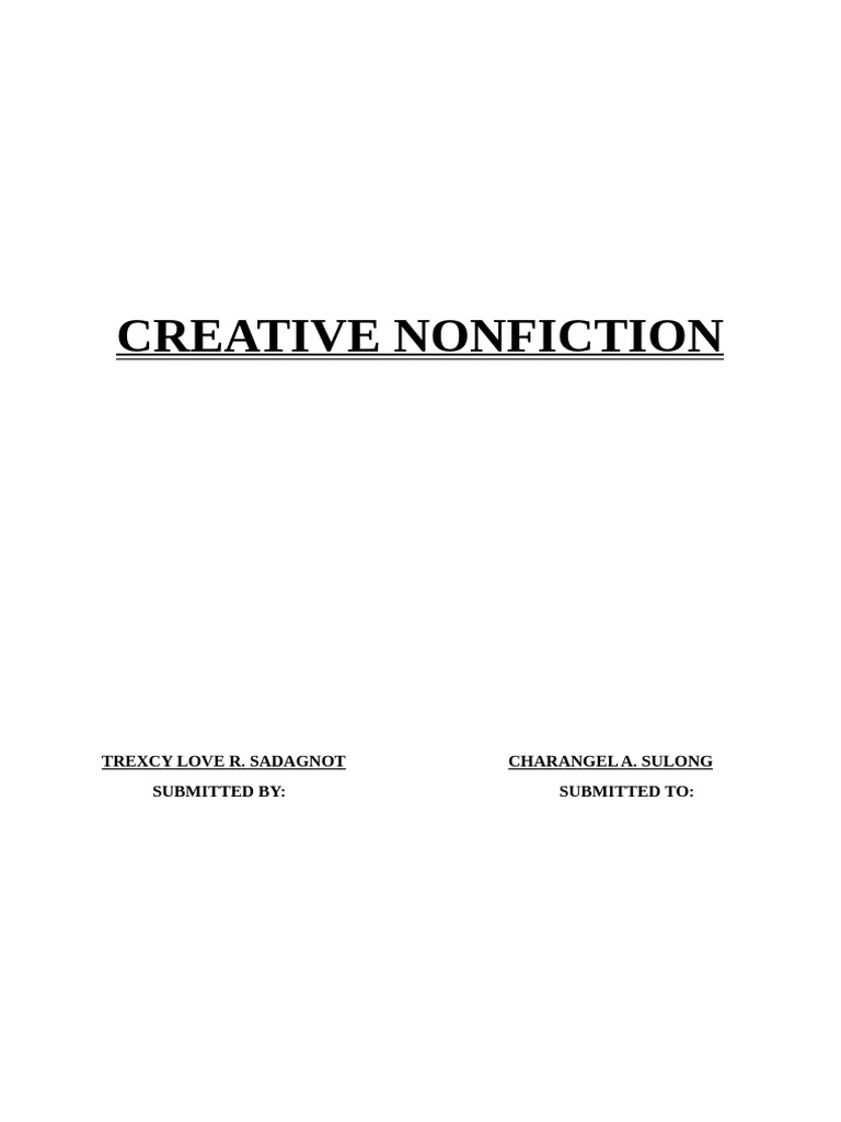 Creative Nonfiction The Joy of Friendship Piling Larang Lakbay Sanaysay ... Creative Nonfiction The Joy of Friendship Piling Larang Lakbay Sanaysay ...