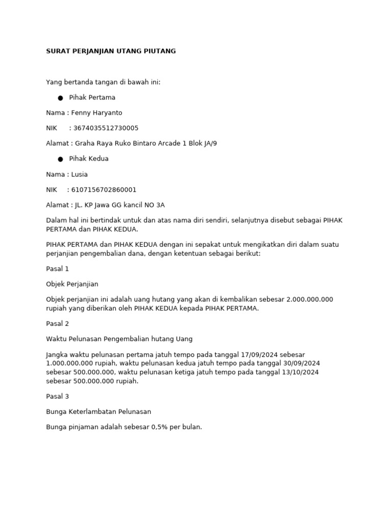 Surat Utang | PDF