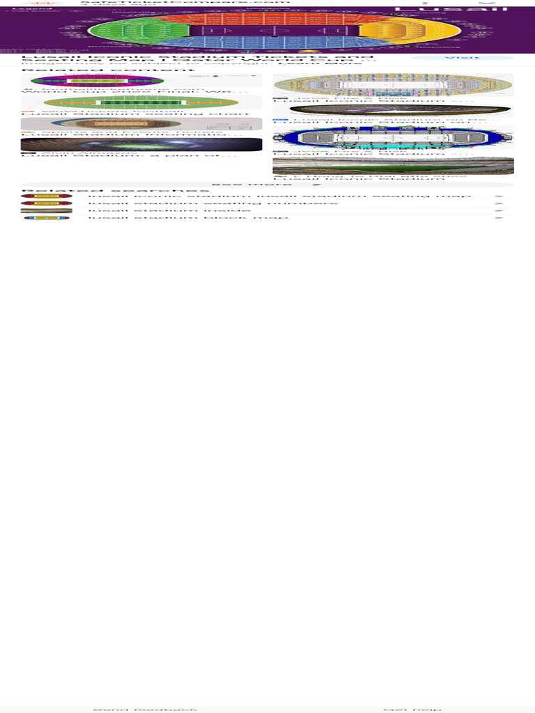 Lusail Stadium Seating Map Overview | PDF