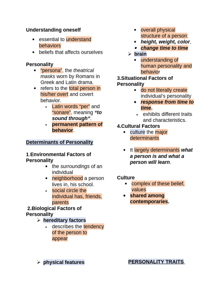 Uts Reviewer | PDF | Soul | Id
