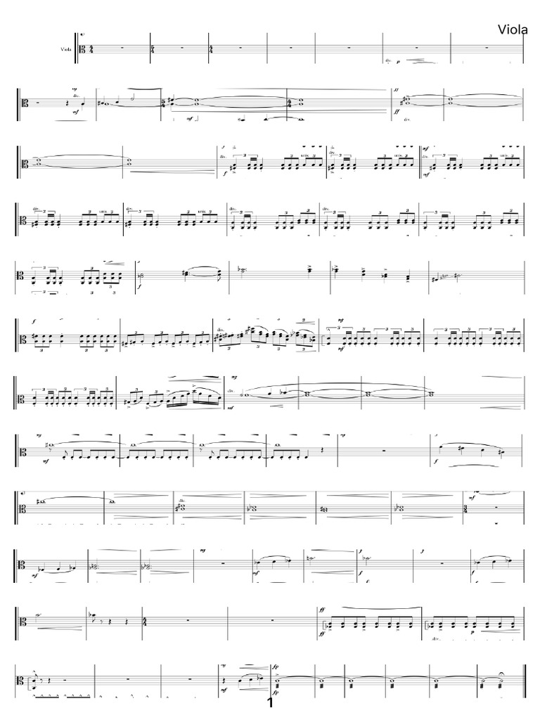 Batman Theme - Viola | PDF
