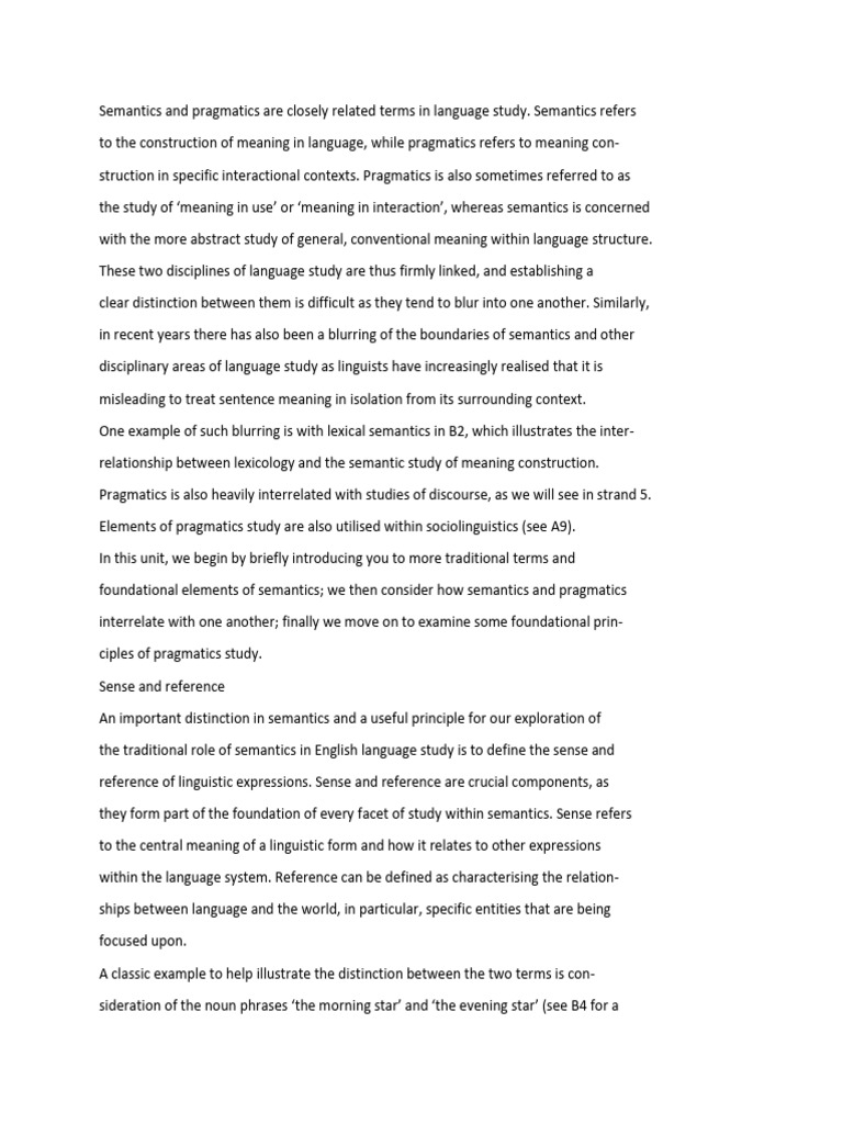 English Language Composition 2 | PDF | Semantics | Linguistics