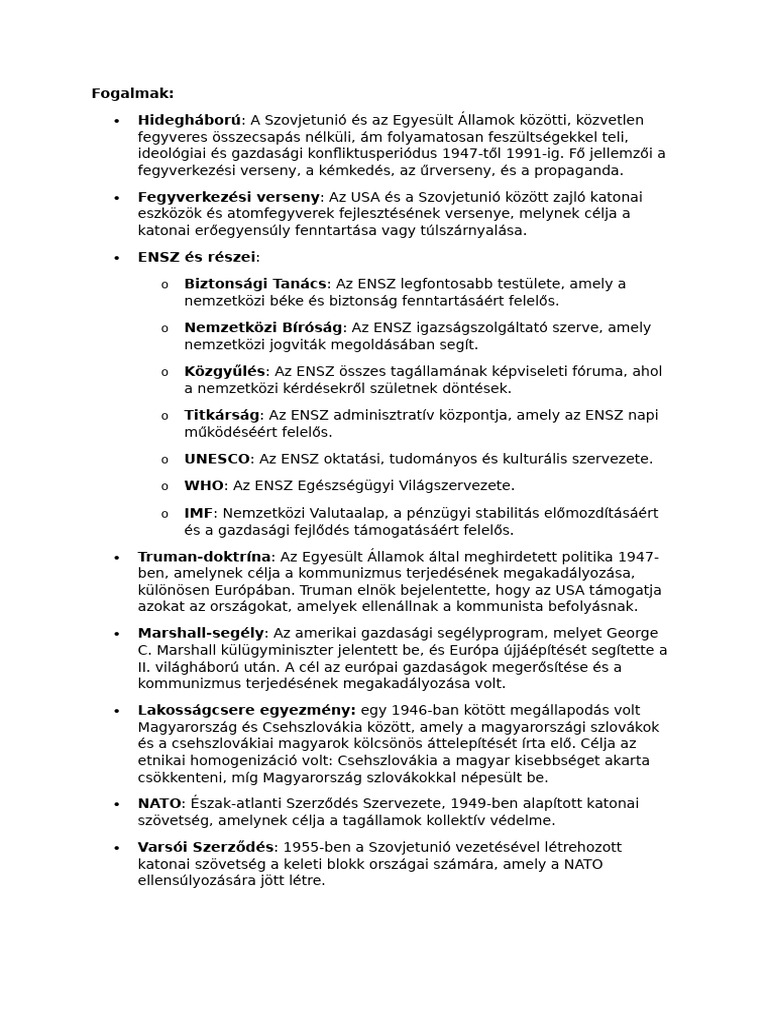 Hidegháború Magyarországon | PDF