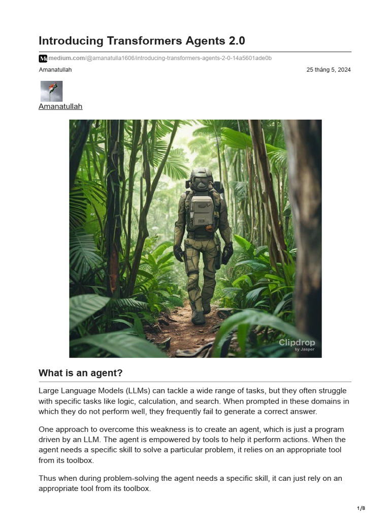 Introducing Transformers Agents 20 | PDF | Information Retrieval | Computer Programming