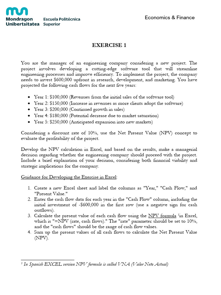 Exercise 1 | PDF | Business | Computers