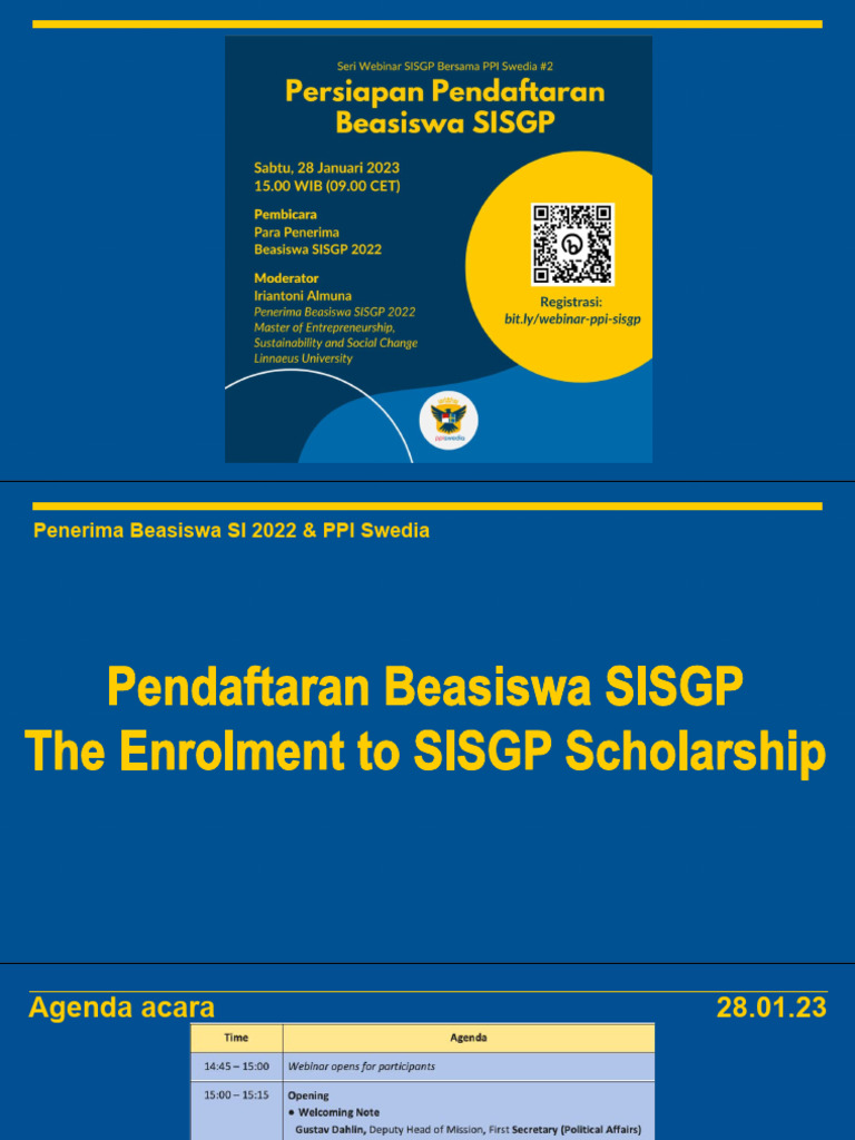 Presentasi SISGP Seri 2 | PDF | Karier & Perkembangan