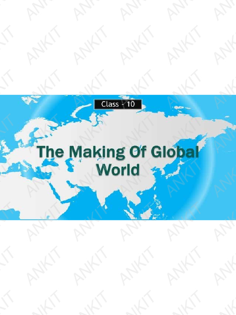 Making of Global World | PDF