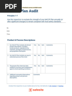 HACCP Cooking and Reheating Temperature Log | PDF