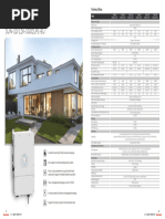 Fox ESS Hybrid Inverter Datasheet | PDF | Power Inverter | Electromagnetism