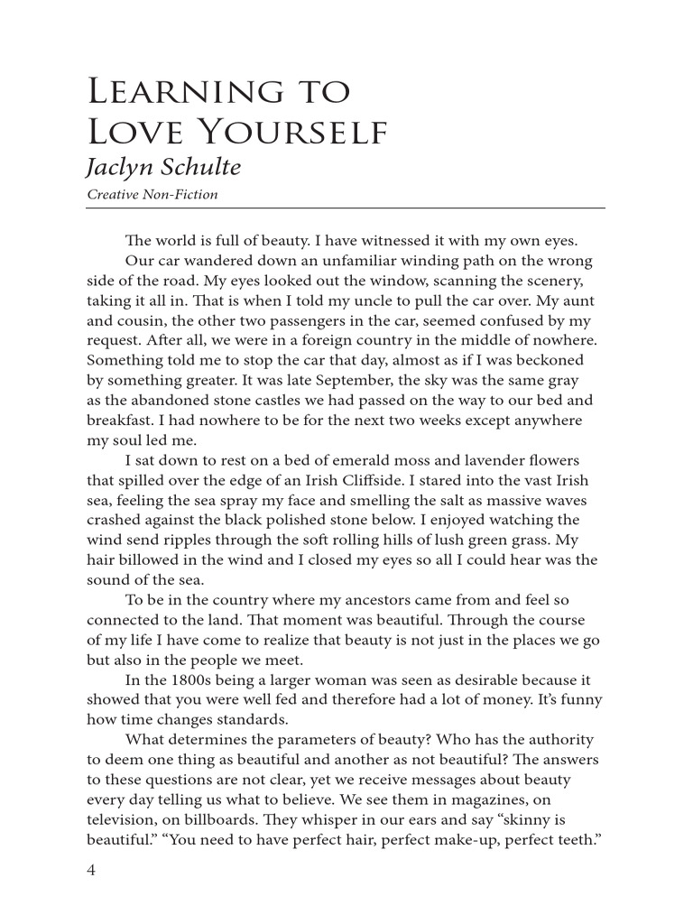 Learning To Love Yourself | PDF