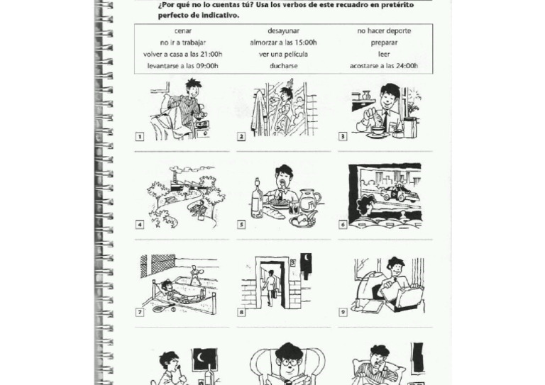 Que Has Hecho Hoy Con Imágenes | PDF