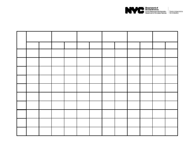 Nyc Issuance Schedule | PDF