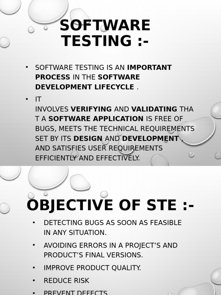 STE (1) (1) (1) | PDF | Software Testing | Software Bug