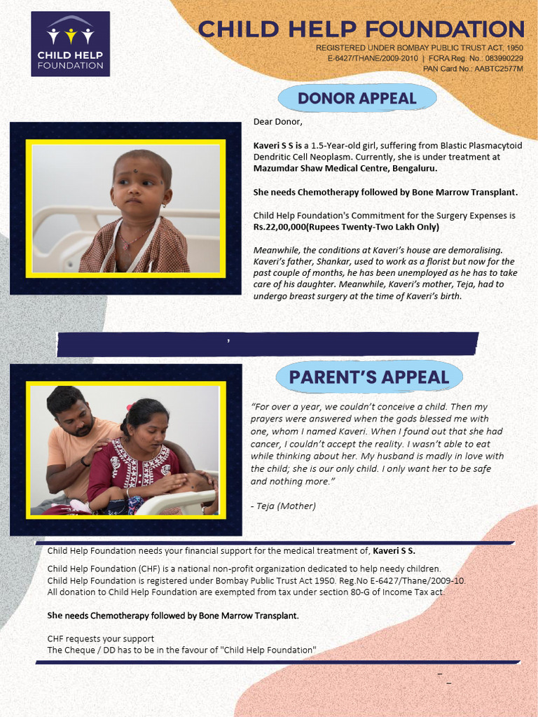 Donor Appeal Kaveri | PDF | Medical Specialties | Clinical Medicine