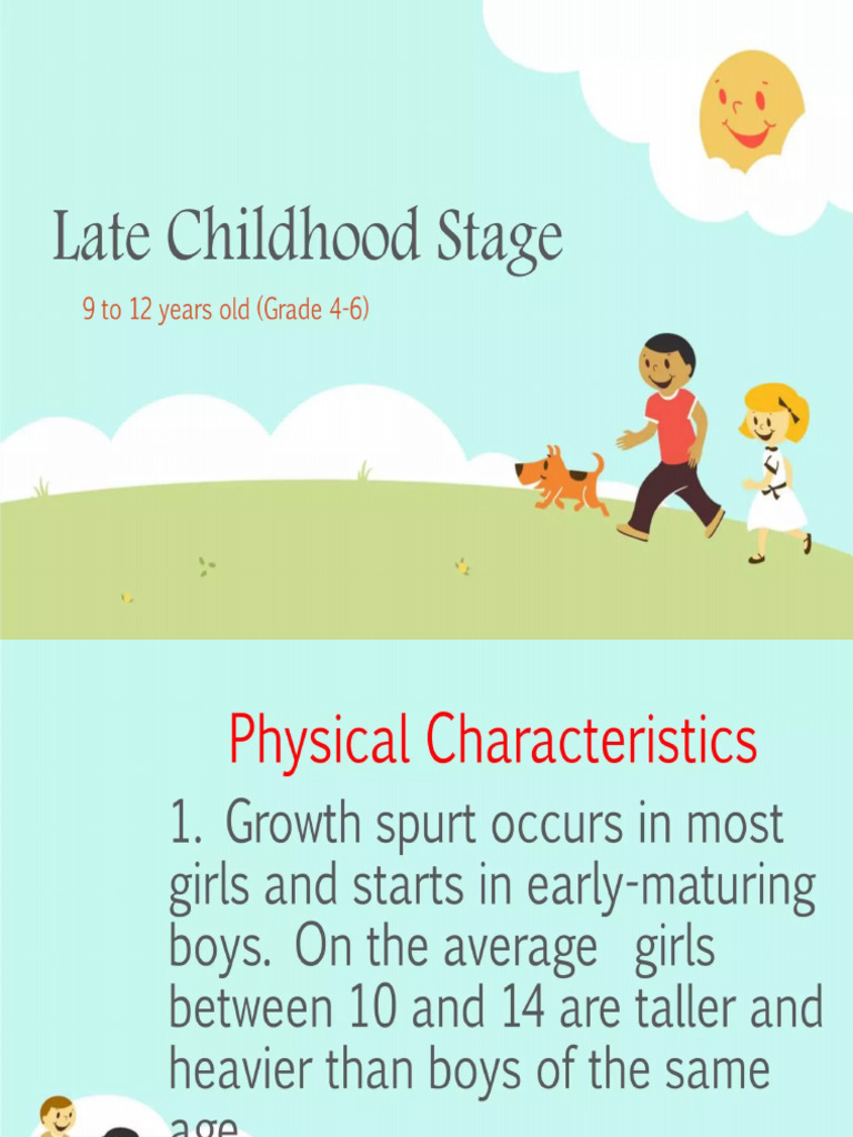 Late Childhood | PDF