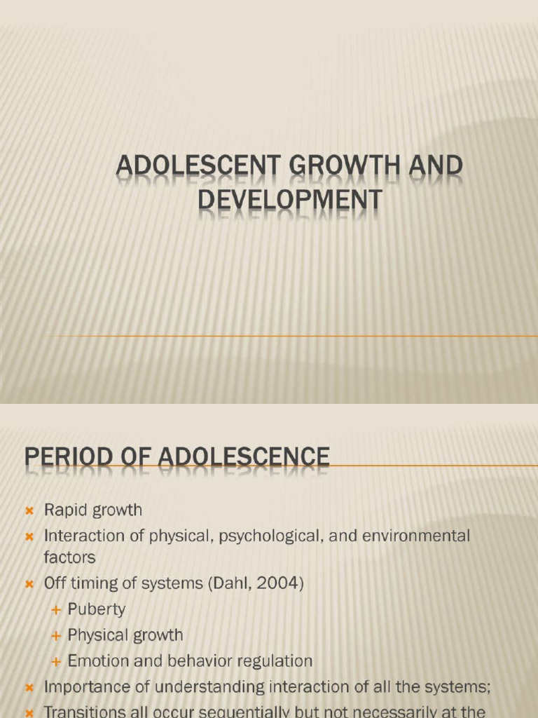 Adolescent | PDF