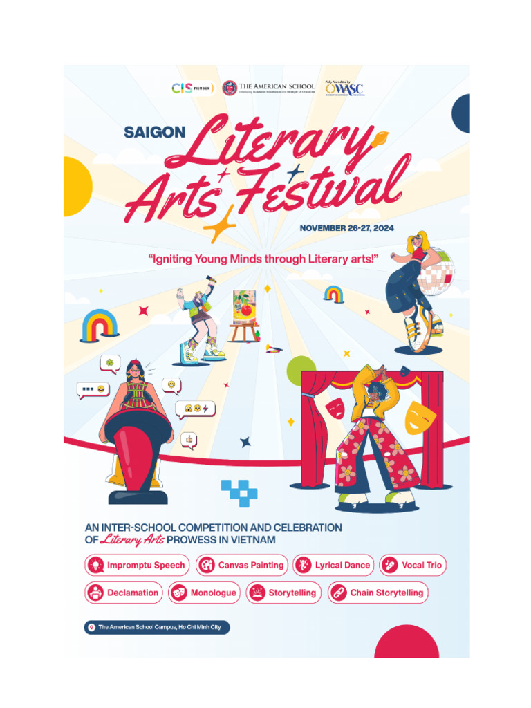 2024 Saigon Literary Arts Festival Guidelines 1 | PDF