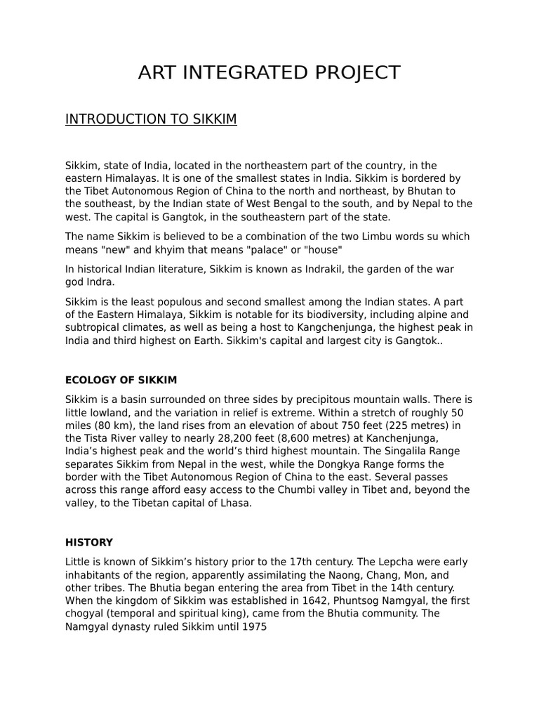 Art Integrated Project | PDF | Hydroelectricity