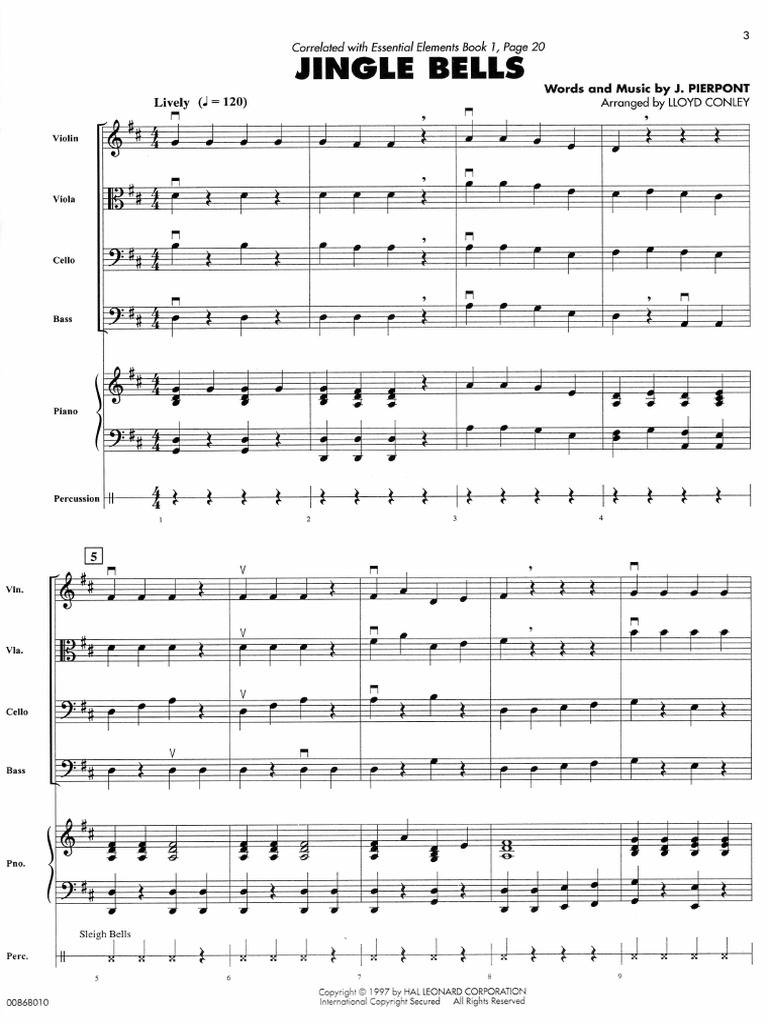 H) 1.jingle Bells | PDF