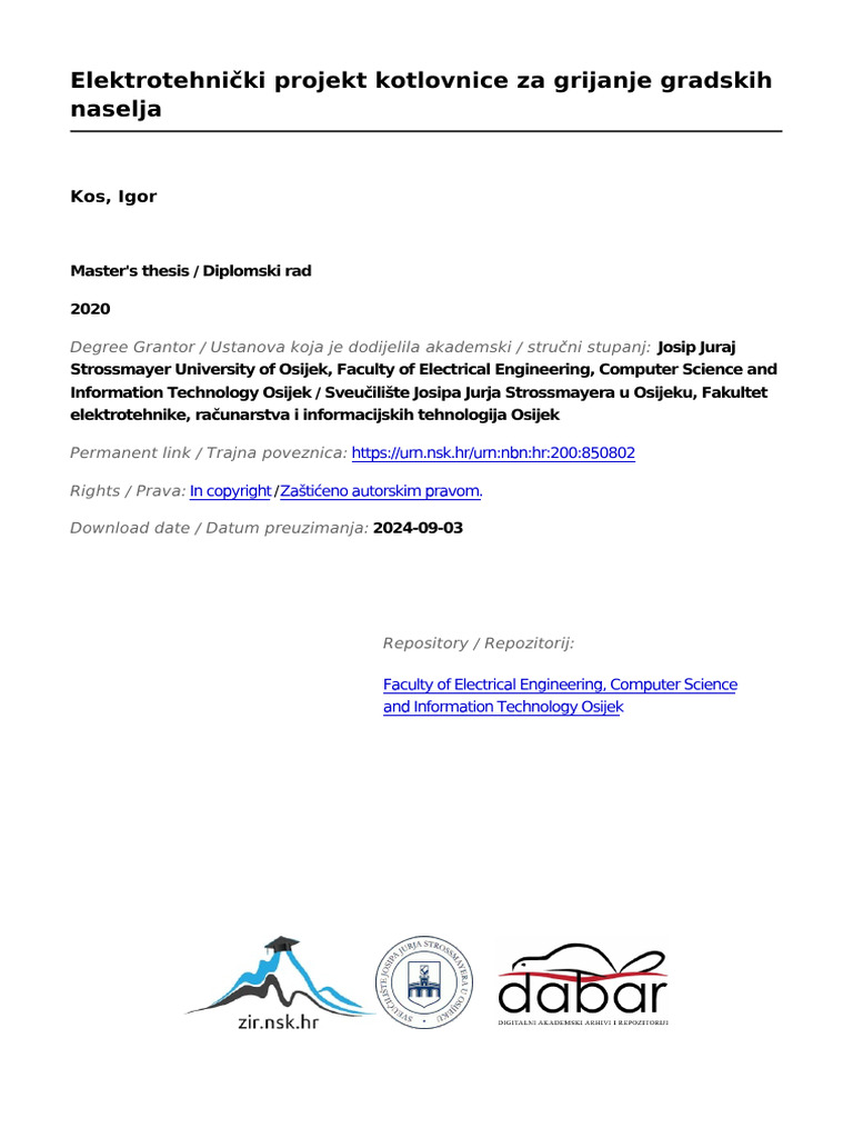 Kotlovnice Teorija | PDF