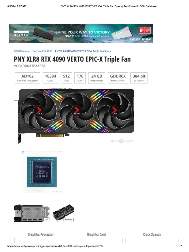 RTX 4090 Specs | PDF