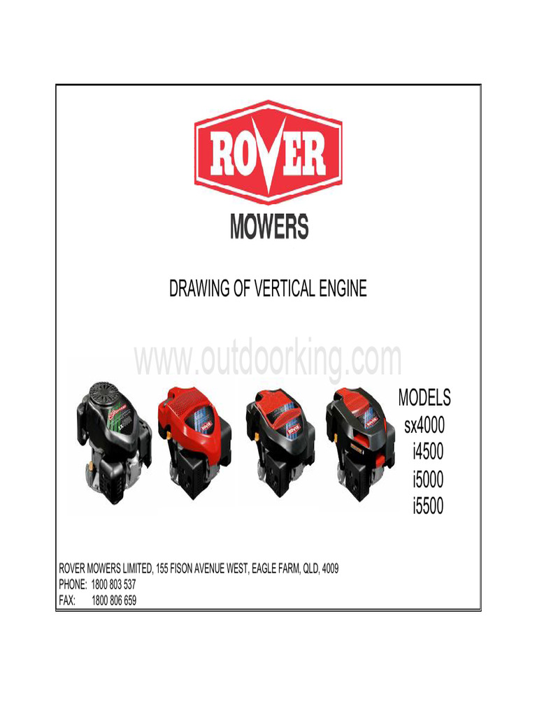 Rover Rancher 38 | PDF | Piston | Internal Combustion Engine