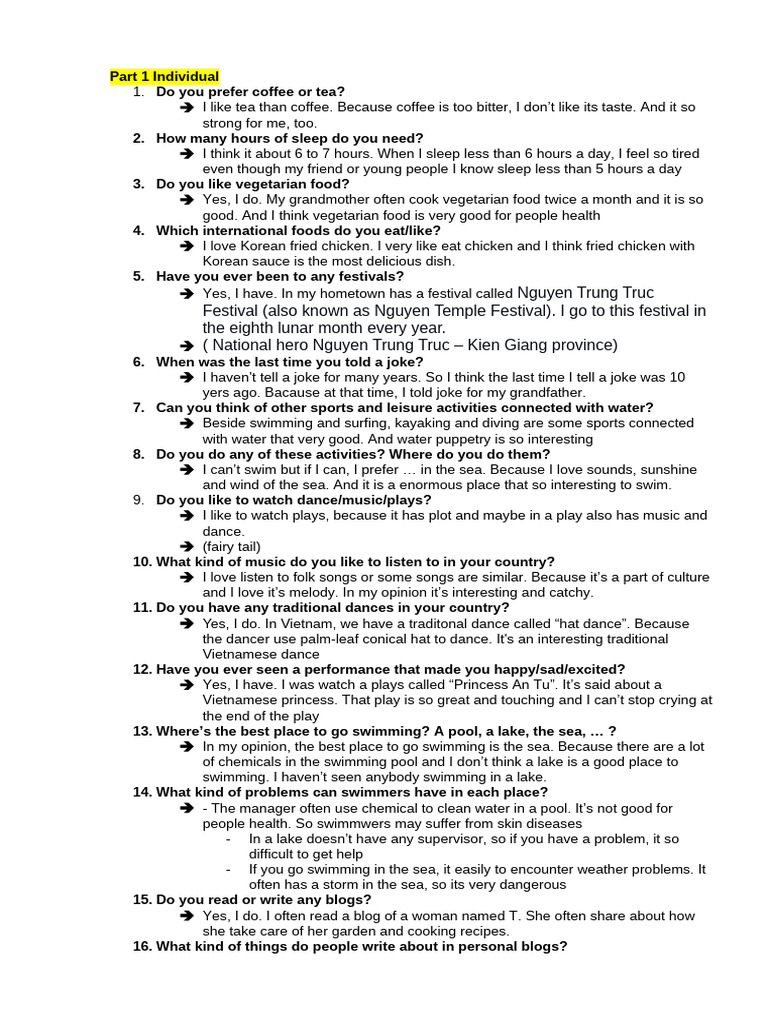 Part 1 Individual | PDF | Coffeehouse