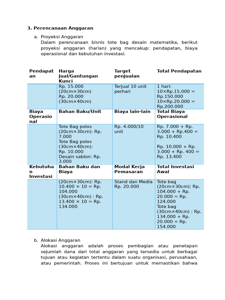 Bahan Proposal | PDF