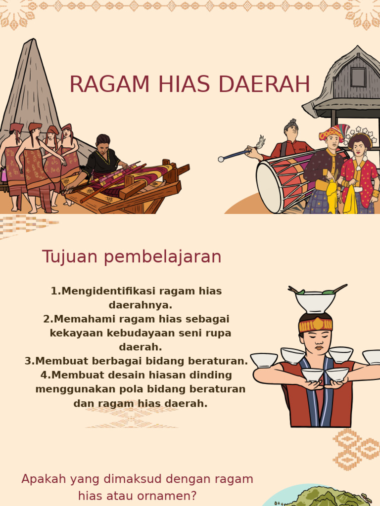 Ragam Hias Tradisional Indonesia | PDF | Griya & Taman | Seni
