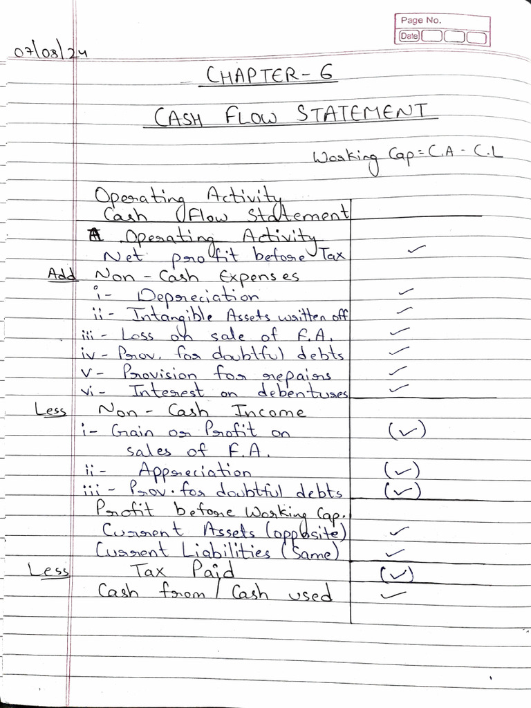 Cash Flow Statement | PDF Cash Flow Statement | PDF