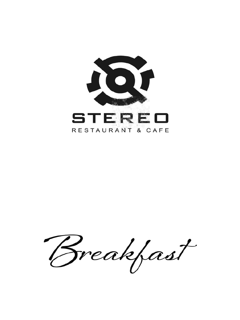 Breakfast Menu | PDF