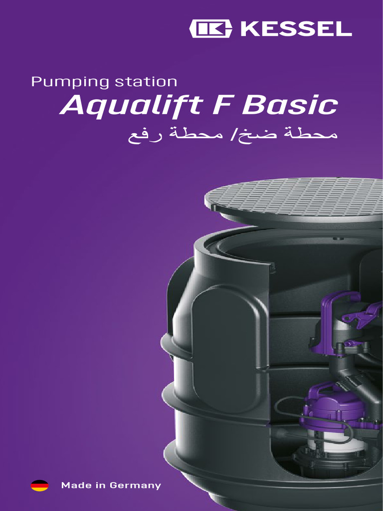 Arabic English Pumping Station Aqualift F Basic ME | PDF