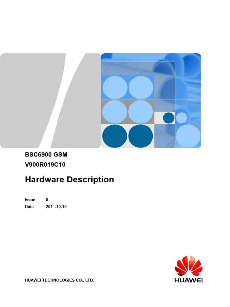BSC6900 GSM Hardware Description (V900R019C10 - 03) (PDF) - en | PDF ...