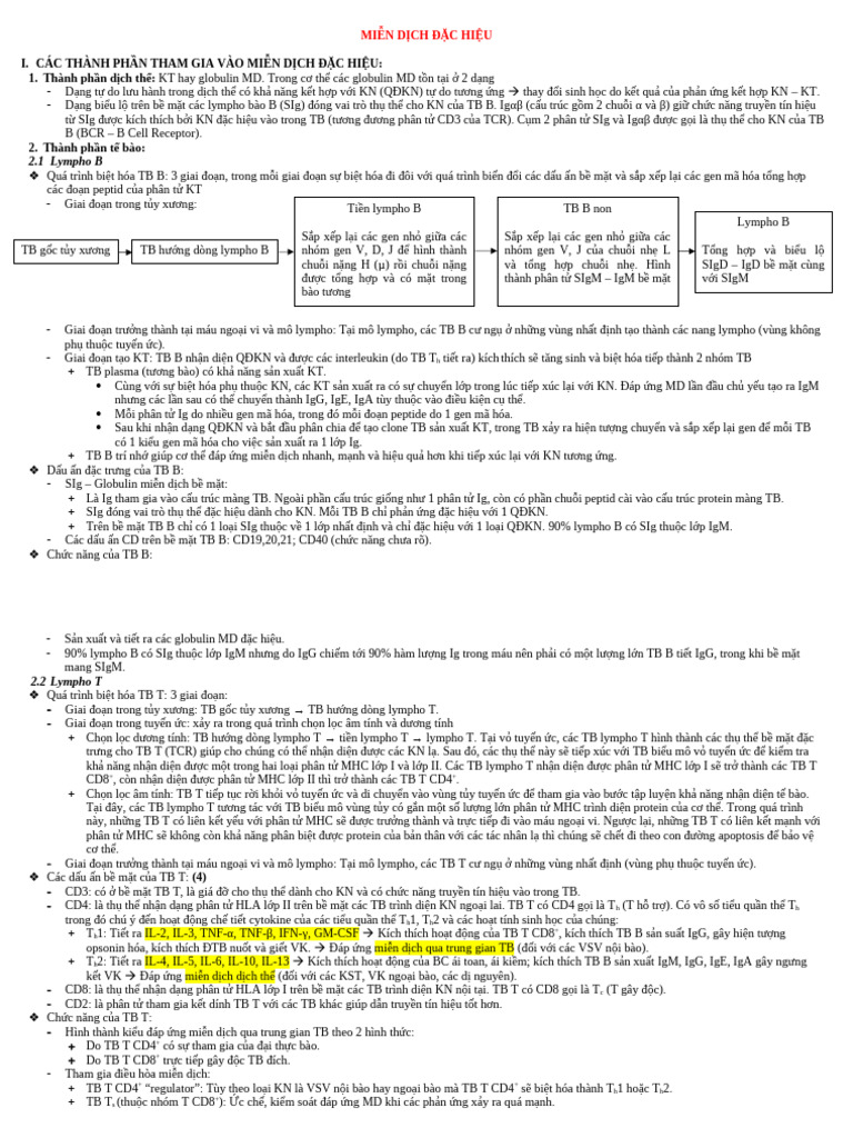 Miễn dịch đặc hiệu | PDF
