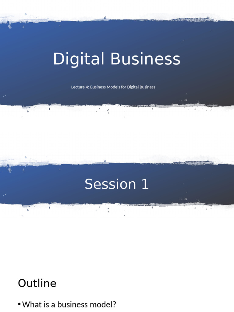 Digital Business Models Explained | PDF | Business Model | Online Shopping